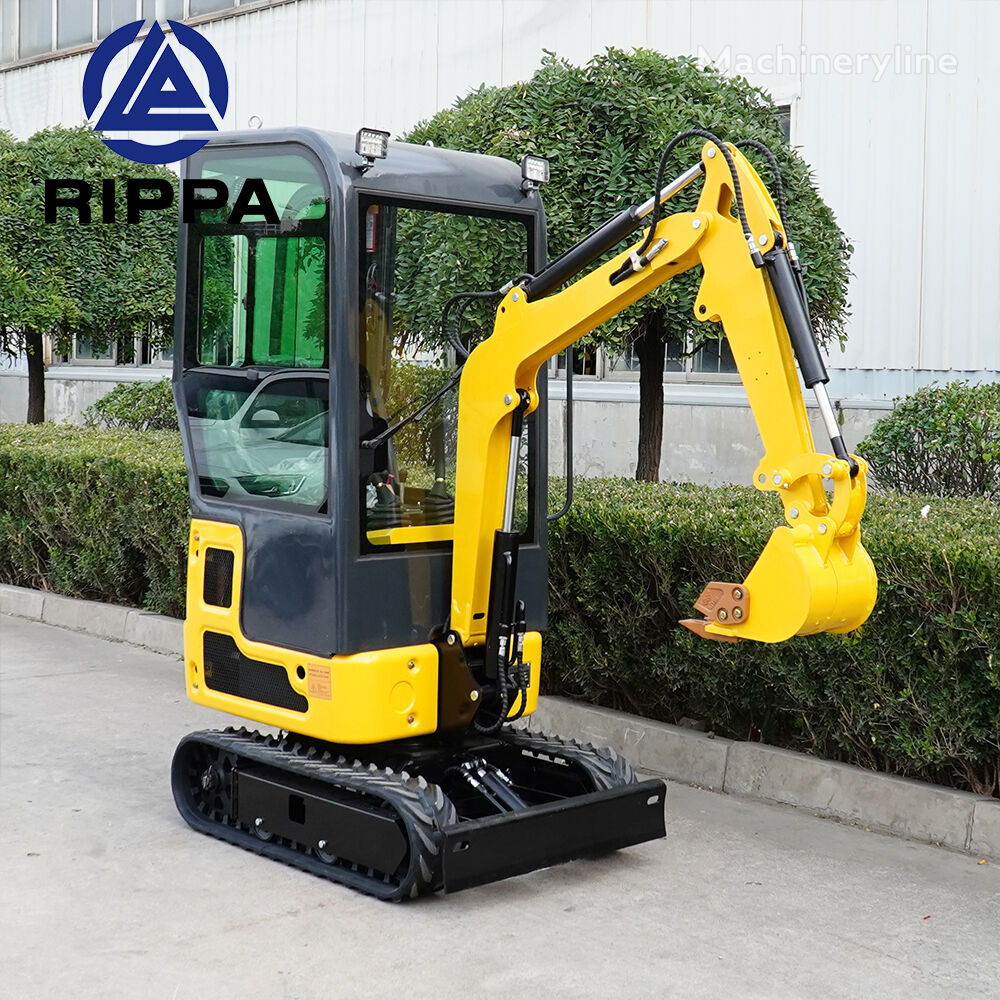 Novi Rippa R319 Mini Excavator EPA Engine Retractable Escavatore mini bager