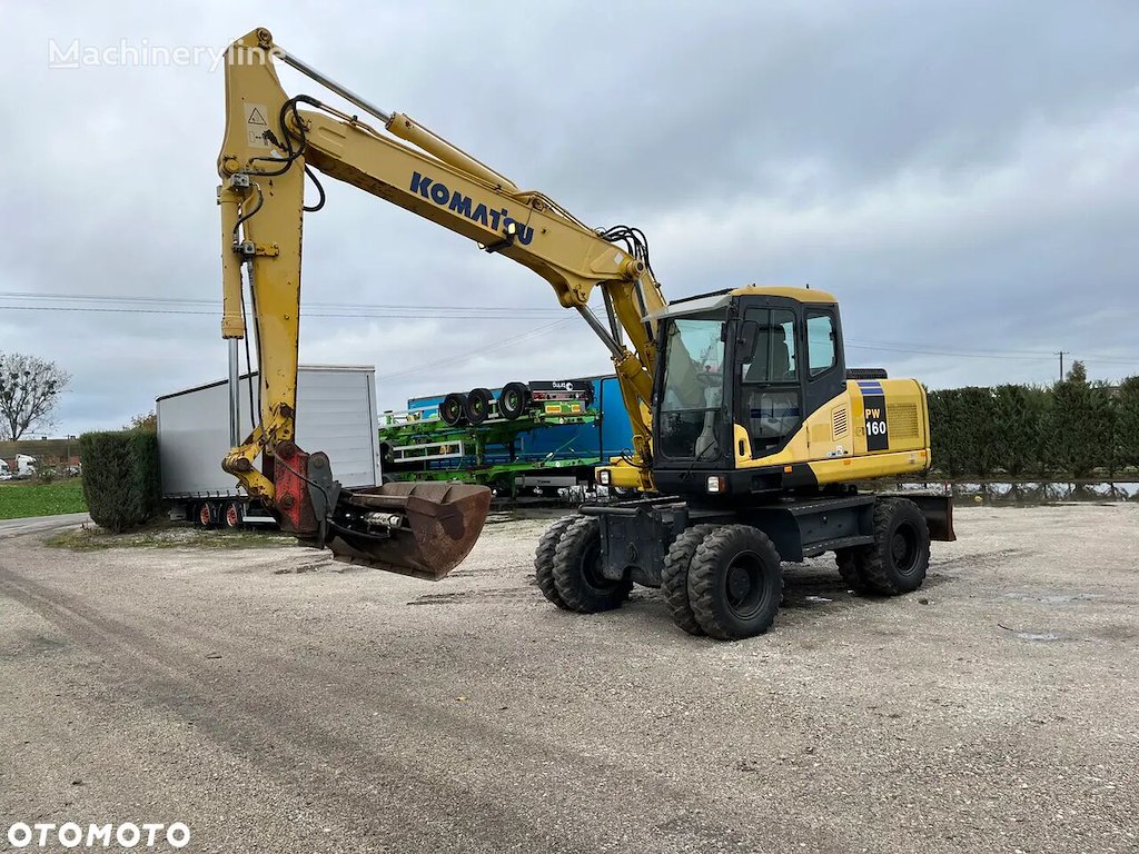 Komatsu PW 160 ES-7K bager točkaš