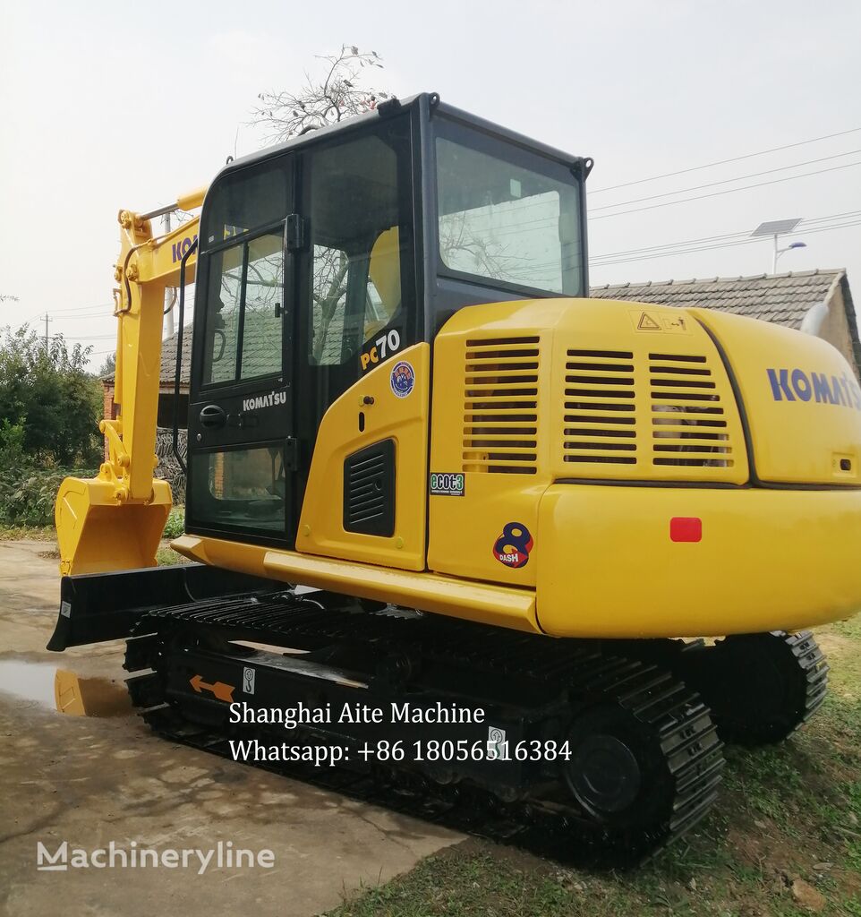 Komatsu PC70 bager guseničar