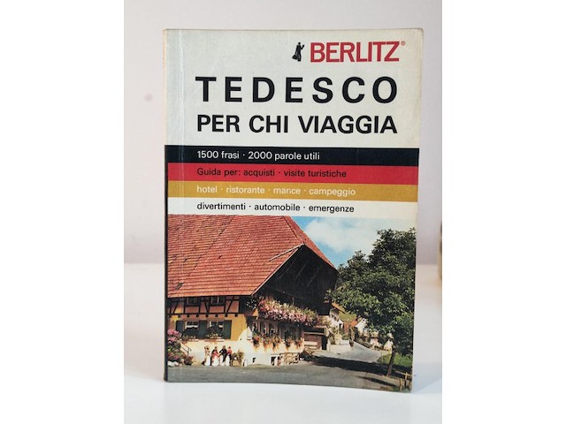 TEDESCO per chi viaggia * BERLITZ