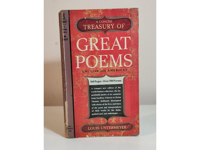 GREAT POEMS English and America