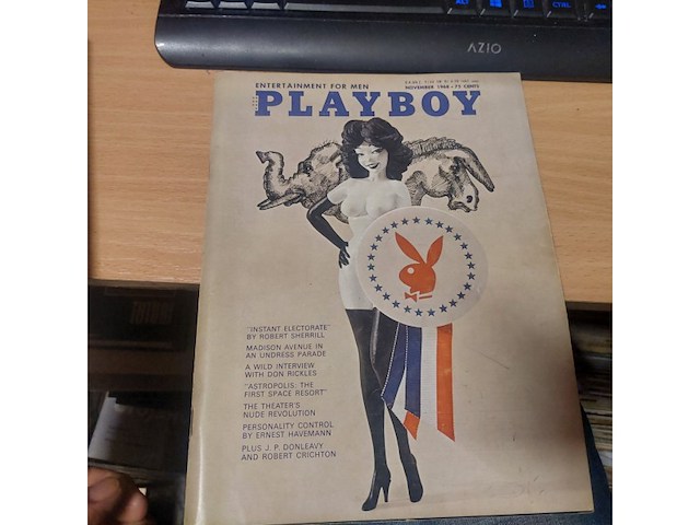 k3 Playboy Magazine, November 1968