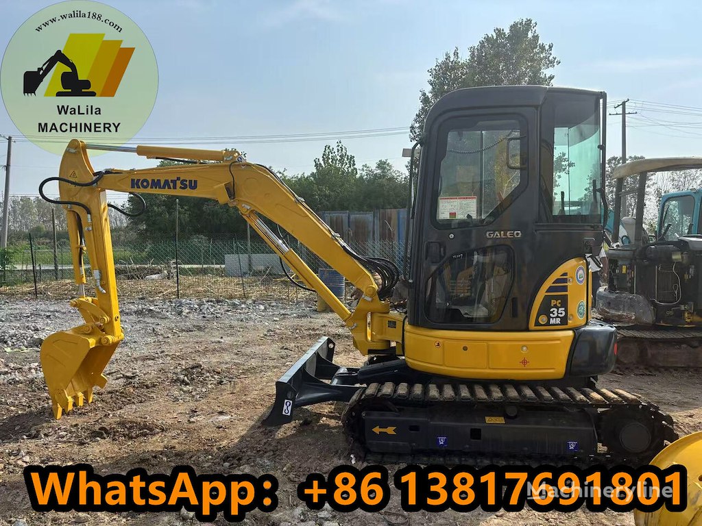 Komatsu PC35 mini bager