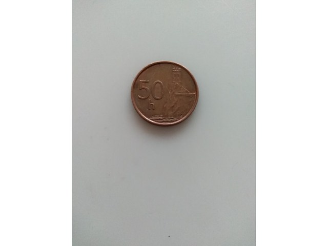 50 haliera Slovačka, 2001.