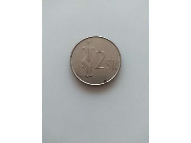 2 krune Slovačka, 2001.