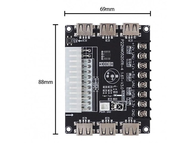 Napajanje atx2usb adapter