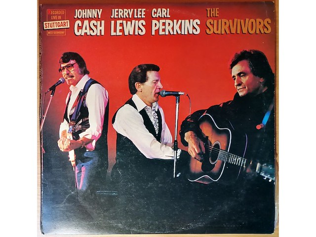 LP*: CASH - LEWIS - PERKINS - Survivors (`83) PERFEKTNA