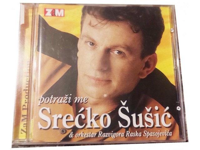 CD folk: SREĆKO ŠUŠIĆ - Potraži me (2001) odličan