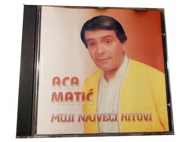 CD folk: ACA MATIĆ - Moji najveći hitovi (1997) odličan