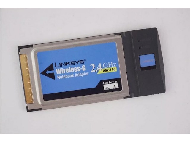 linksys cisco wpc 54g ver 3.1 pcmcia wifi adapter