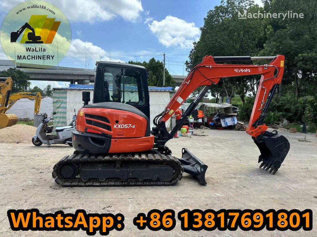 Kubota KX057-4 bager guseničar