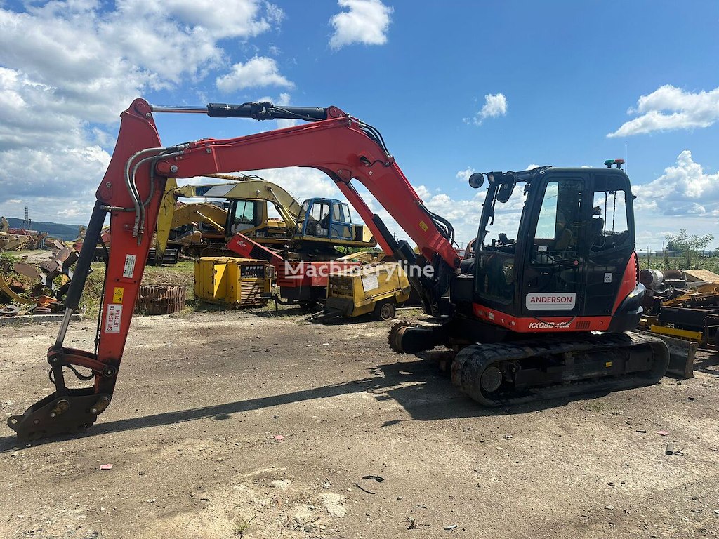 Kubota KX080-4 mini bager