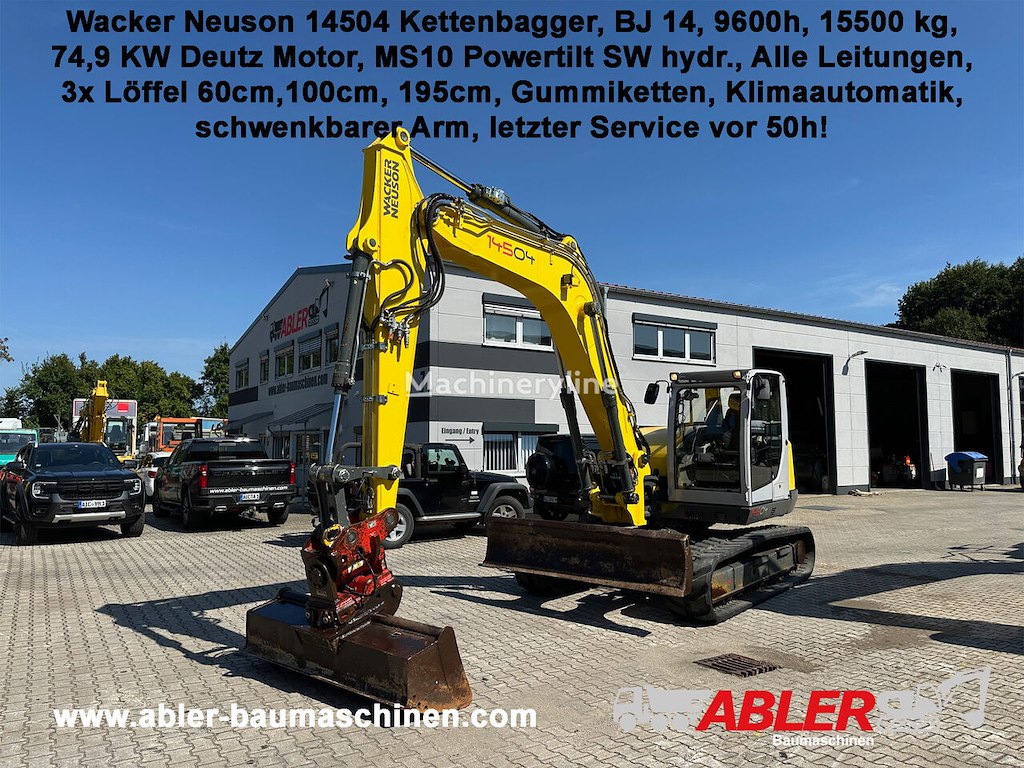 Wacker Neuson 14504 bager guseničar