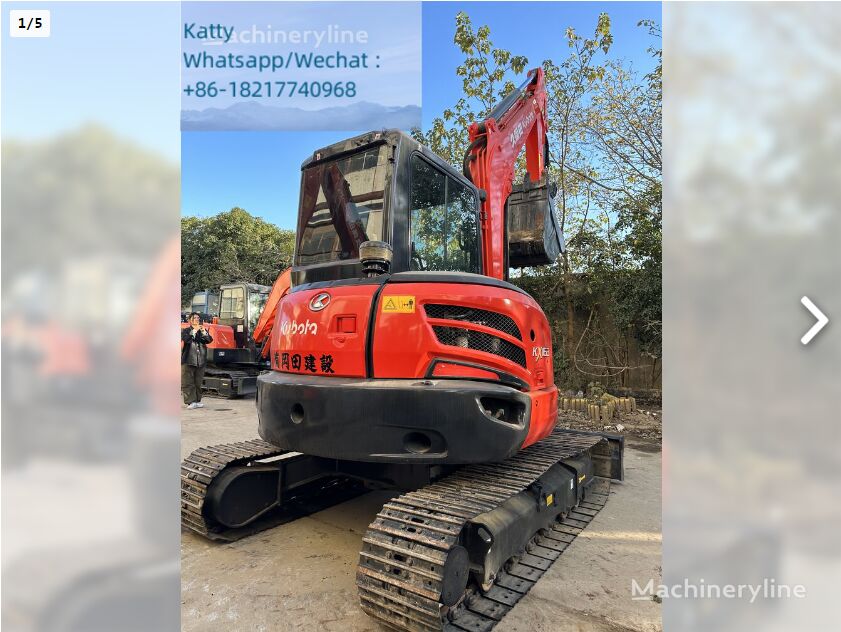 Kubota KX163-5 mini bager