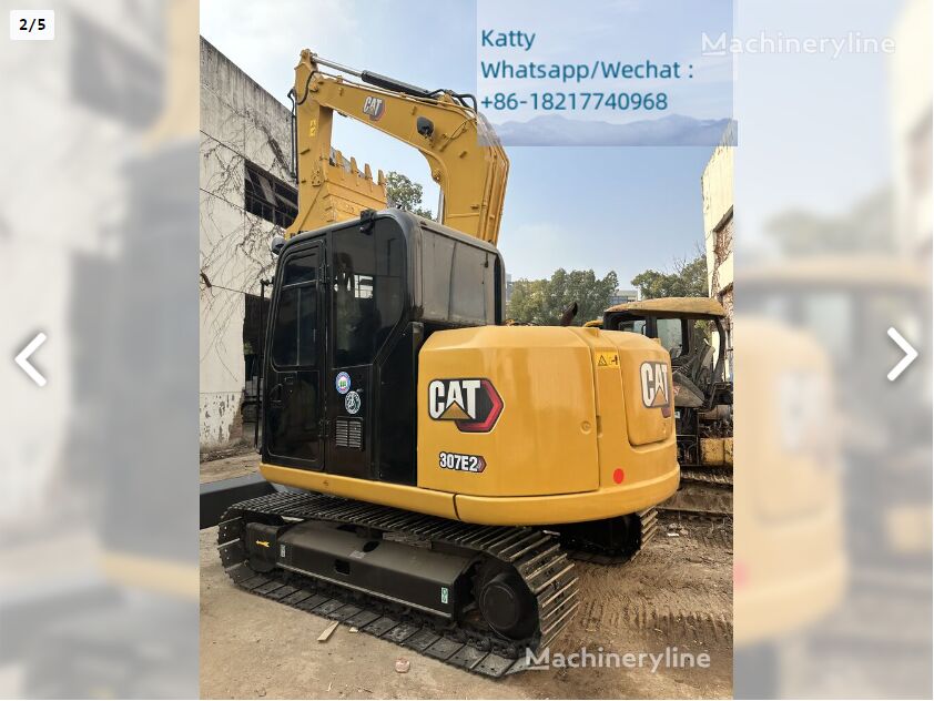 Caterpillar 307E2 mini bager