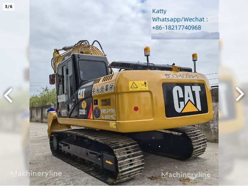 Caterpillar 320D bager guseničar