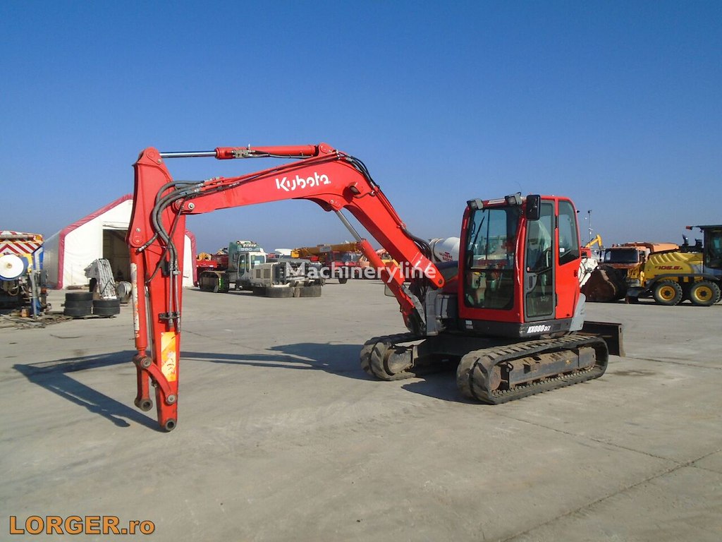 Kubota KX080-3 mini bager