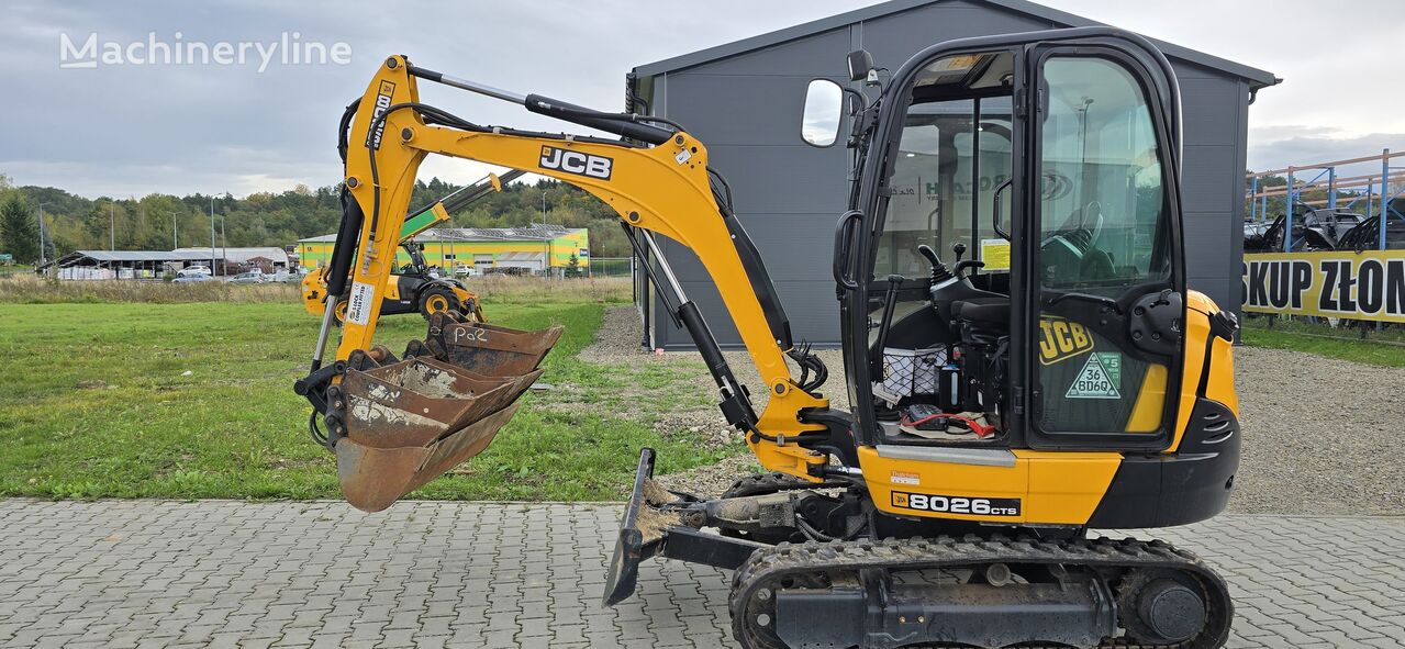 JCB 8026CTS mini bager