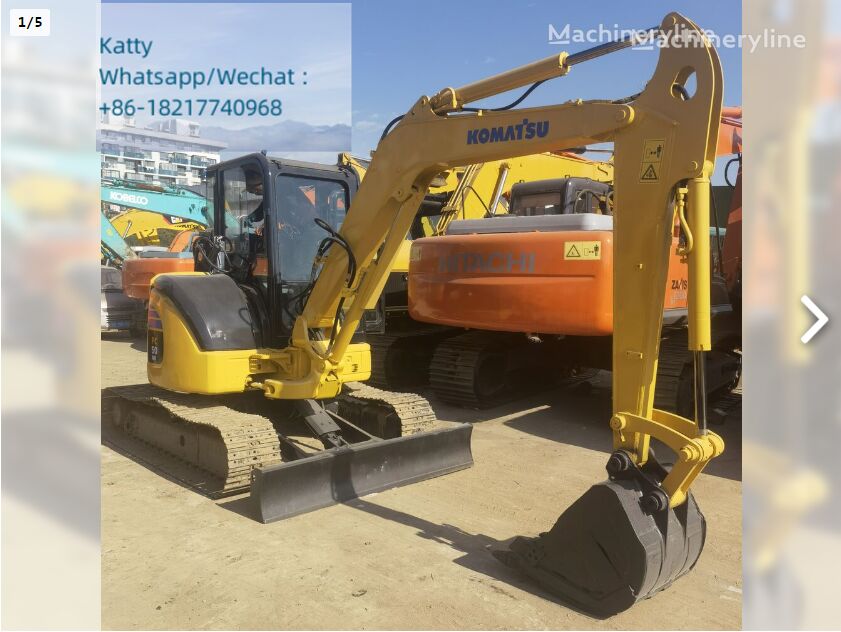 Komatsu PC50MR-2 mini bager