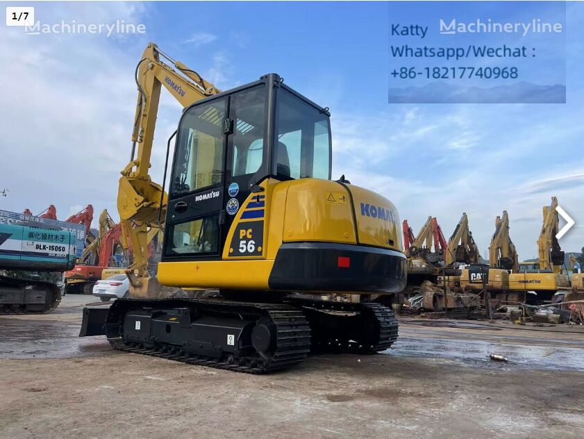 Komatsu PC56-7 mini bager