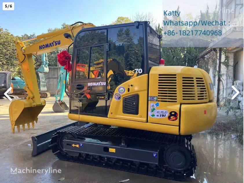 Komatsu PC70-8 mini bager