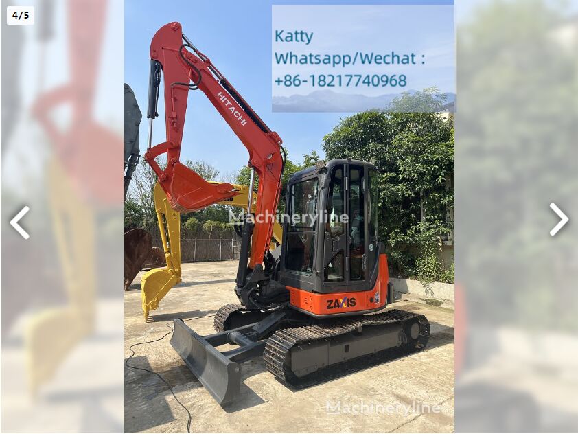 Hitachi ZX50 mini bager