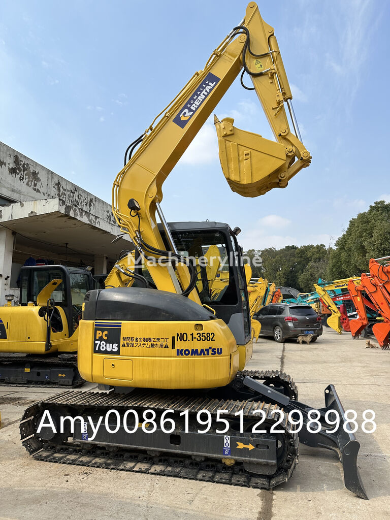 Komatsu PC78US mini bager