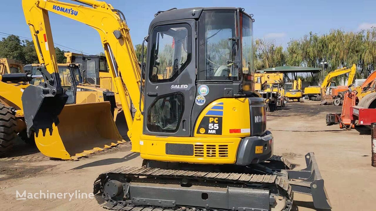 Komatsu PC55MR mini bager