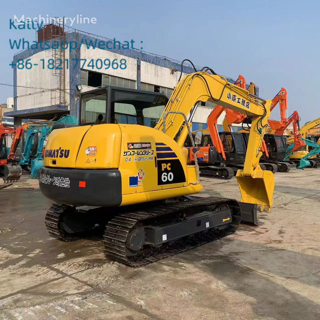 Komatsu PC60-8 mini bager