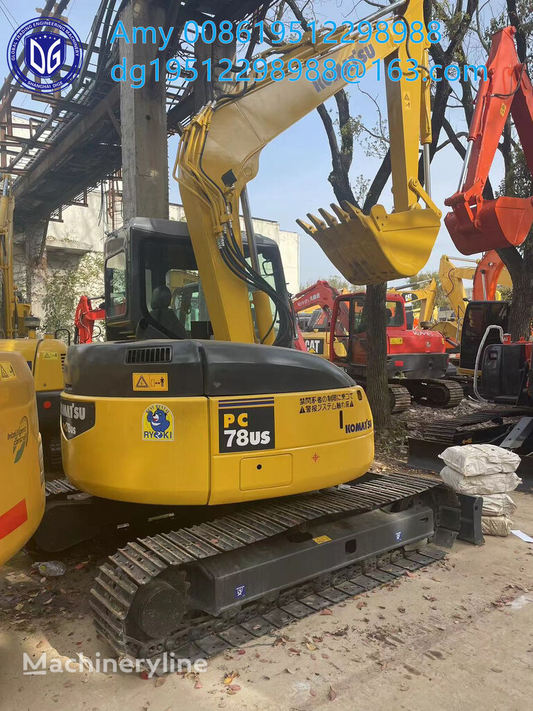 Komatsu PC78US mini bager