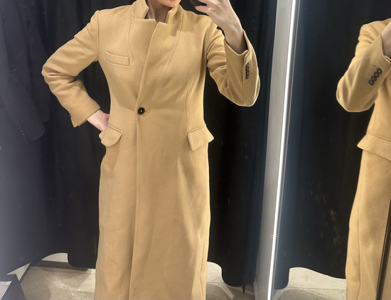 ZARA vuneni kaput