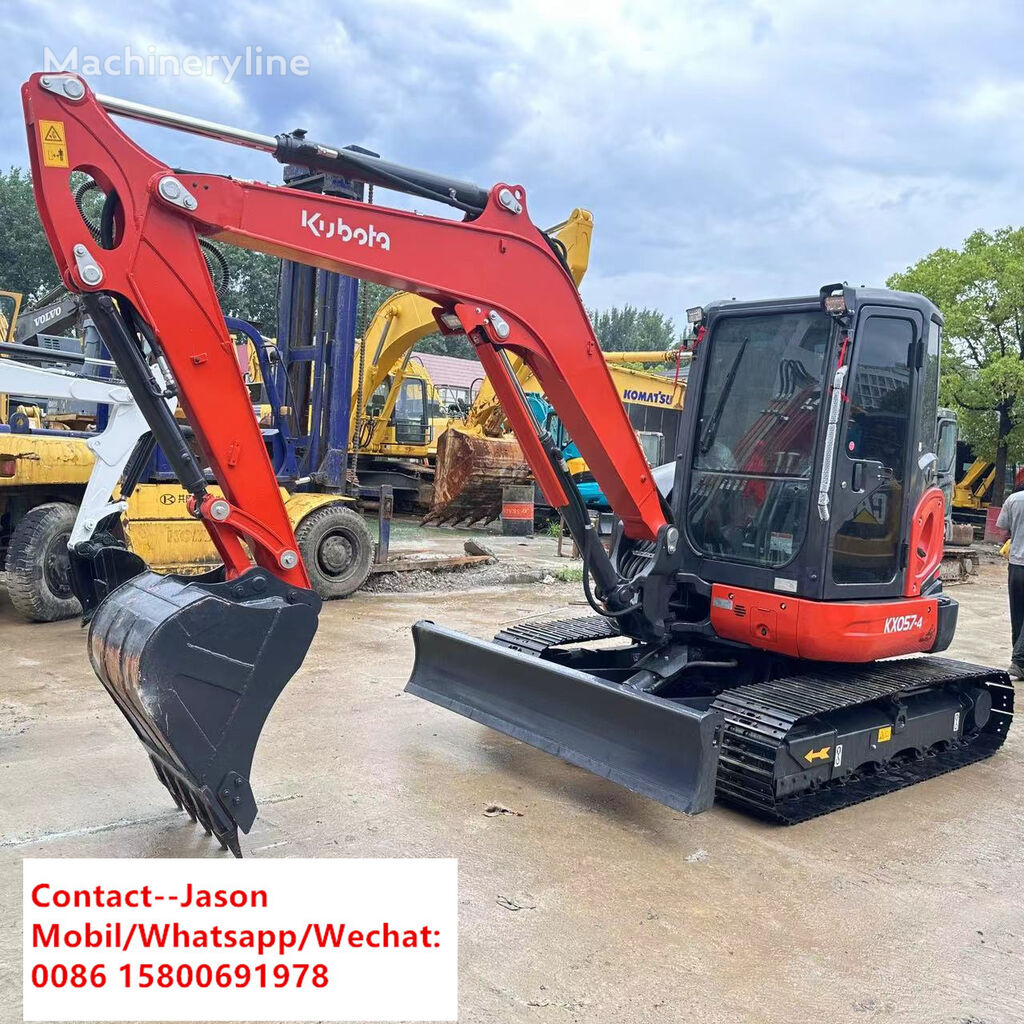 Kubota KX057-4 mini bager