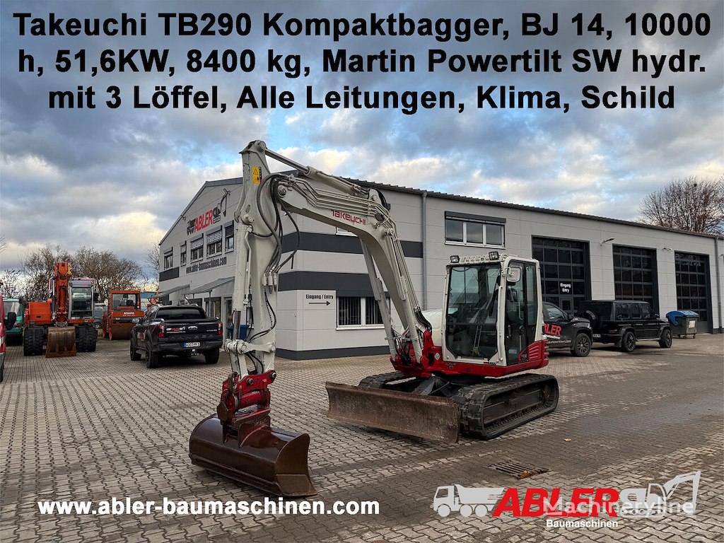 Takeuchi TB290 mini bager