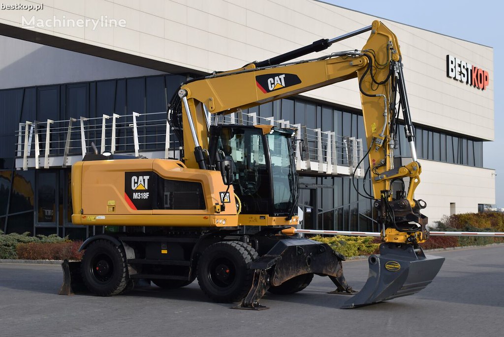 Caterpillar M318F bager točkaš