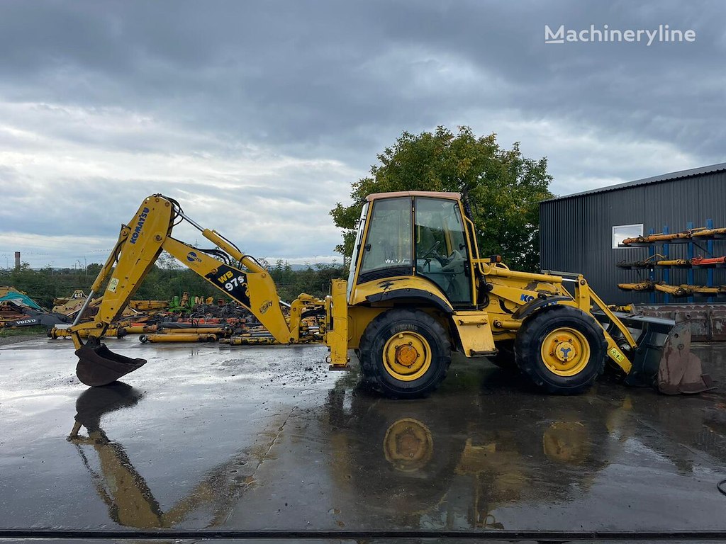 Komatsu WB 97 S bager-utovarivač po rezervnim delovima