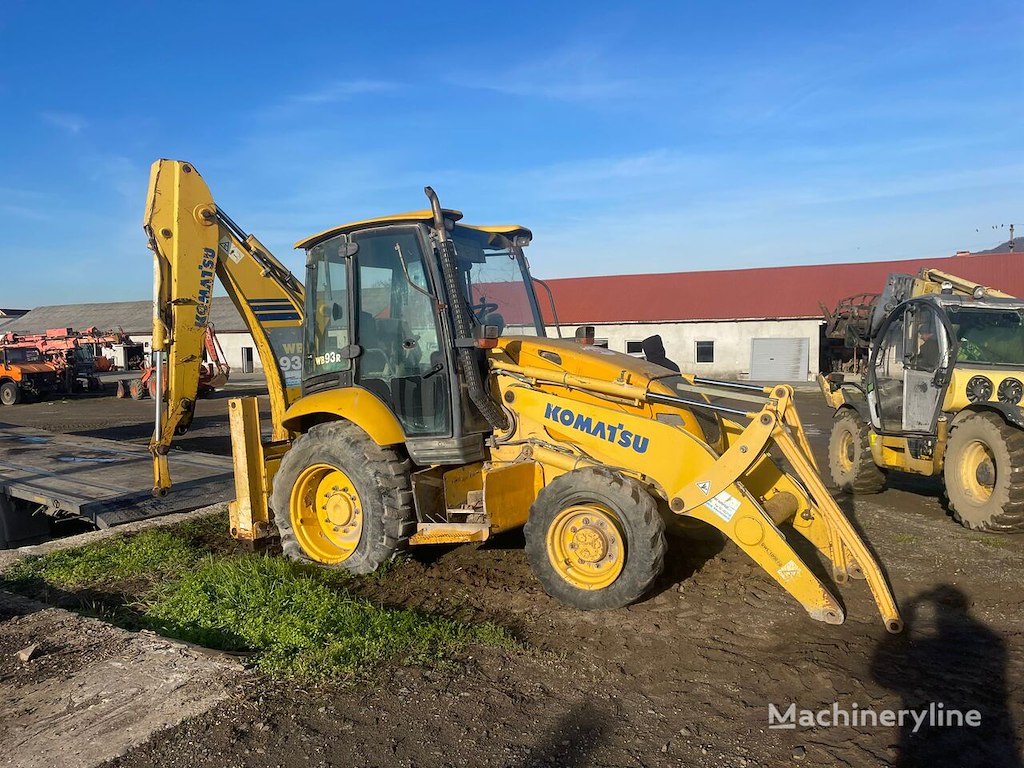 Komatsu WB 93R bager-utovarivač po rezervnim delovima