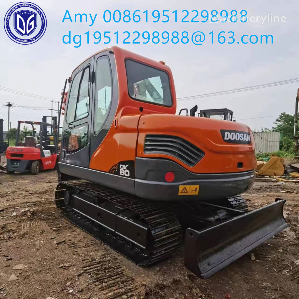 Doosan DX80 mini bager