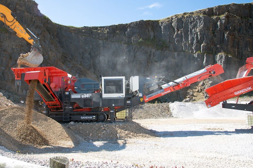 Sandvik QJ341 čeljusna drobilica