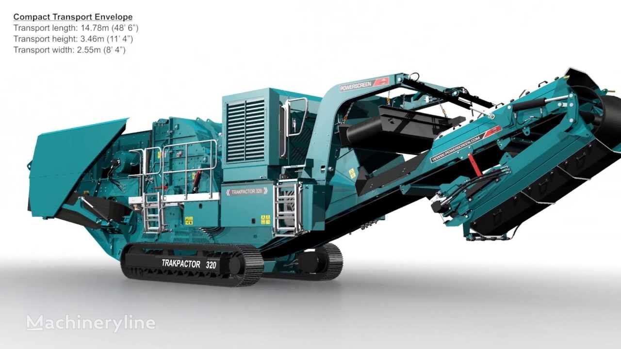 Nova Powerscreen Trakpactor 320 rotorska drobilica