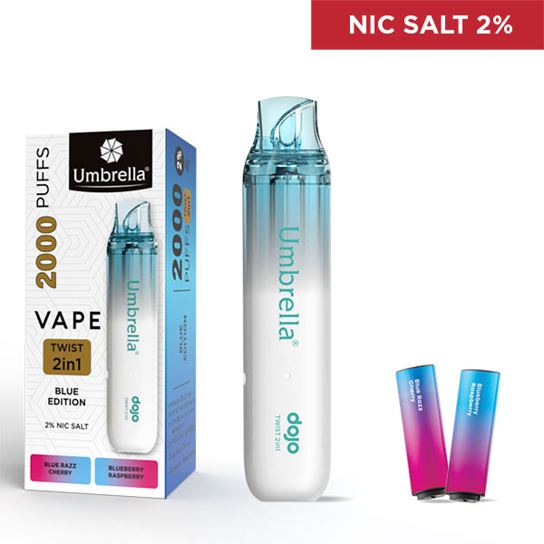 VAPE TWIST 2in1 2000 PUFFS Blue Edition 2%