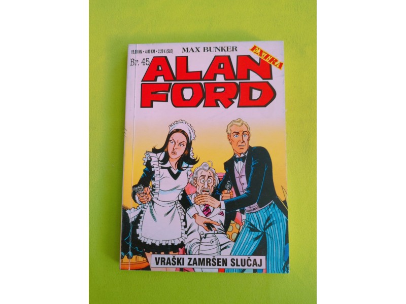 Alan Ford Extra (SA) - br. 45 - Vraski zamrsen slucaj