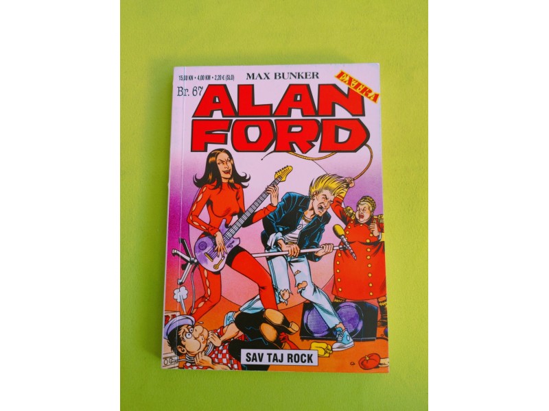 Alan Ford Extra (SA) - br. 67 - Sav taj Rock