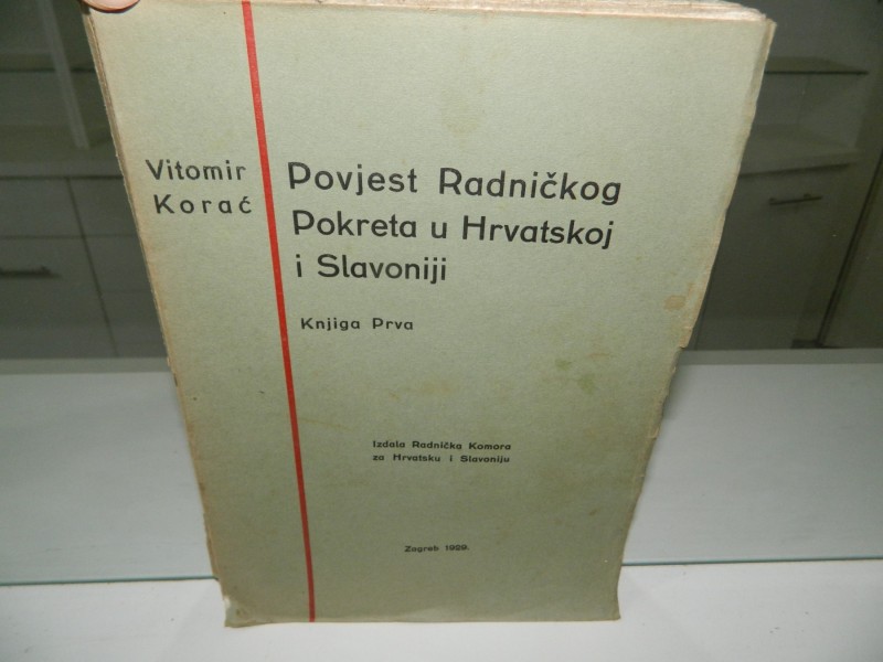 Povjest Radničkog pokreta u Hrvatskoj i Slavoniji 1929