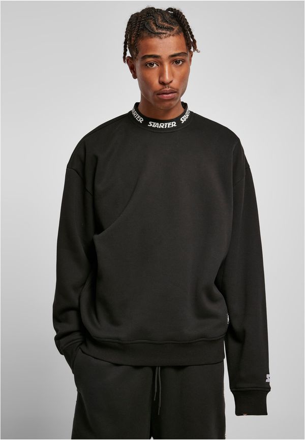 STARTER JAQUARD RIB CREWNECK BLACK