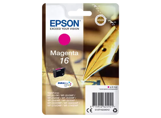 Epson DURABrite Ultra Pen & crossword (16) Individual Genuine Inks