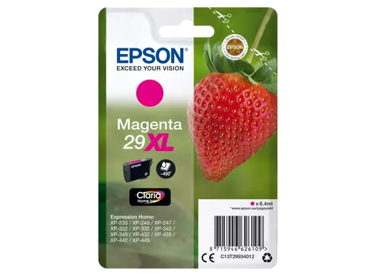 Singlepack Magenta 29XL Claria Home Ink