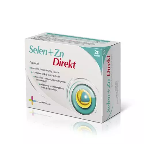 Pharmanova Selen + Zn Direkt 20 kesica