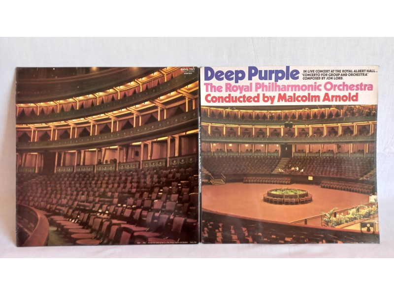 DEEP PURPLE! ENGLESKO! PRVI LIVE LP! MINT OMOT I LP!