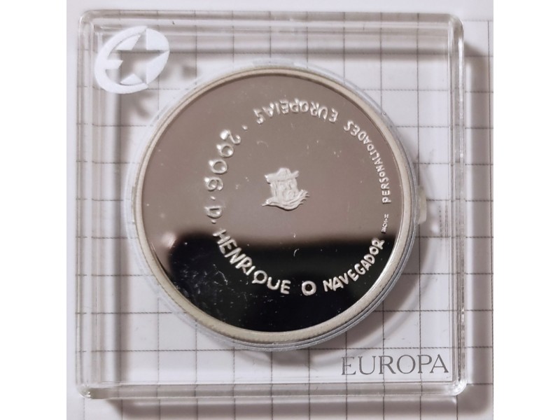 Srebrnjak unca PORTUGAL 8€ 2006 1oz