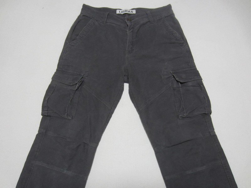 LOSHAN muske pantalone sa dzepovima W32 L34